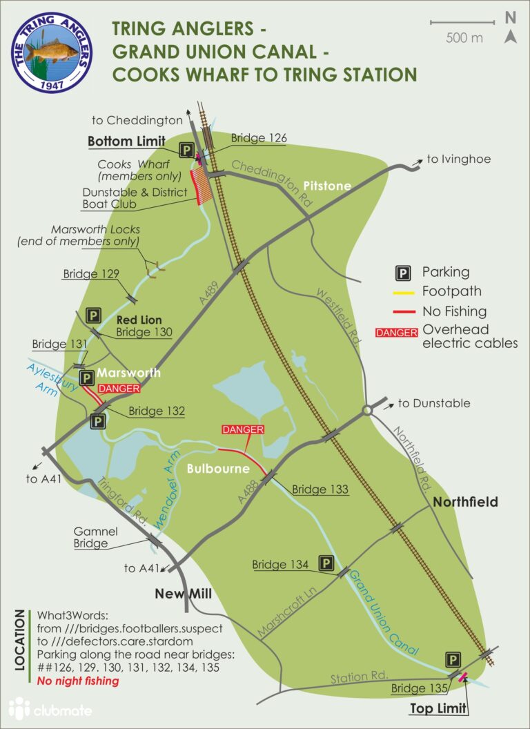 Maps - The Tring Anglers